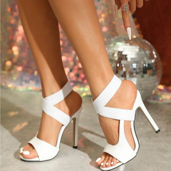 Rebellious Rose | Shoes | New Arrival Sexy Fish Mouth Ultra High Heel ...